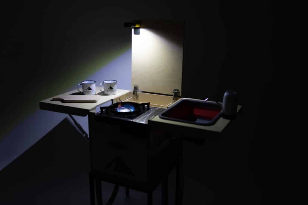 CAMPERINI MINI - All-in-one compact mobile camping kitchen - Camperini