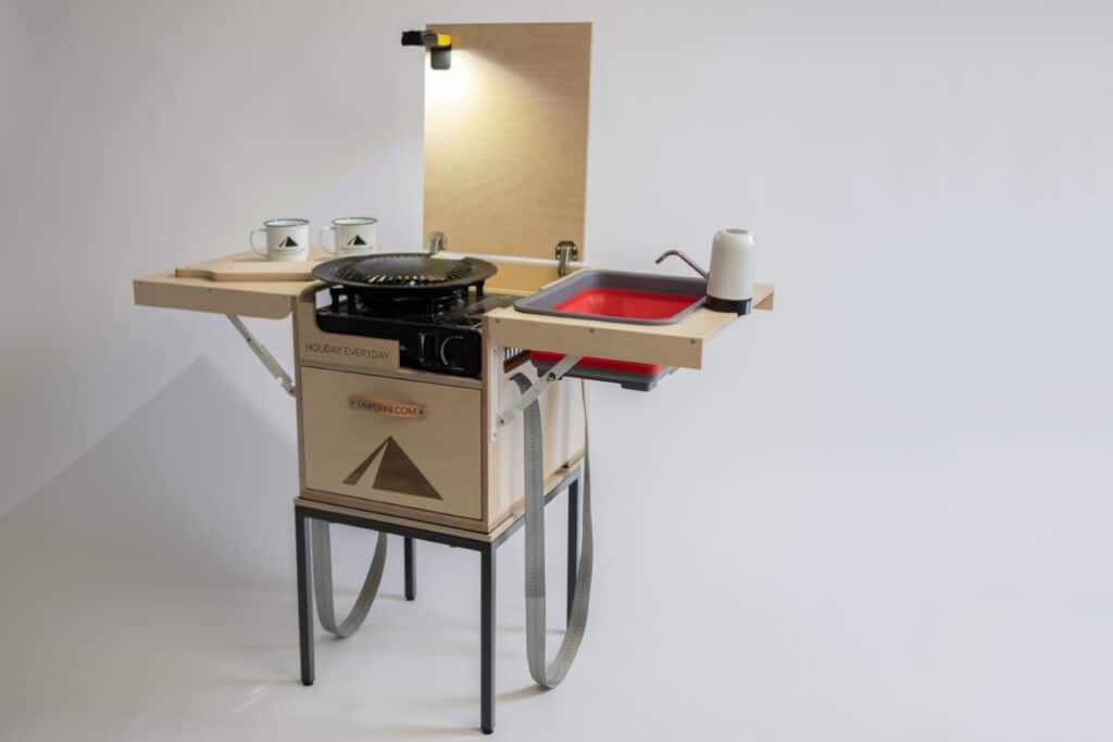 CAMPERINI MINI - All-in-one compact mobile camping kitchen - Camperini