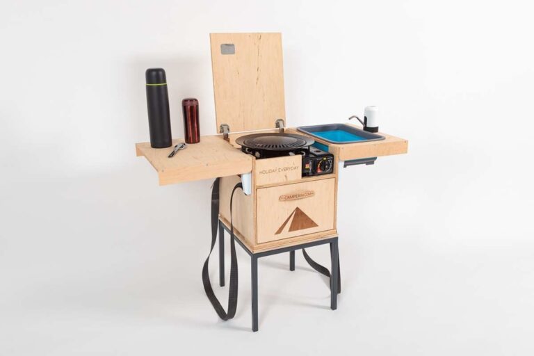 CAMPERINI MINI - All-in-one compact mobile camping kitchen - Camperini